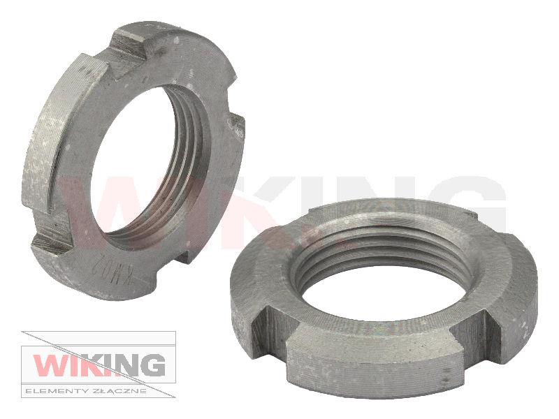 Nakrętki okrągłe rowkowe DIN 70852 | Sklep Wiking Kraków